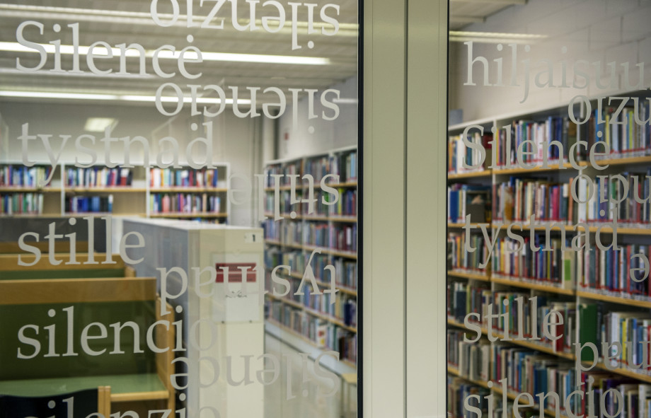 Ensuring quiet working conditions in the library | University of ...